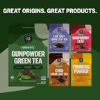 fresh loose leaf green tea