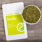 fresh loose leaf green tea