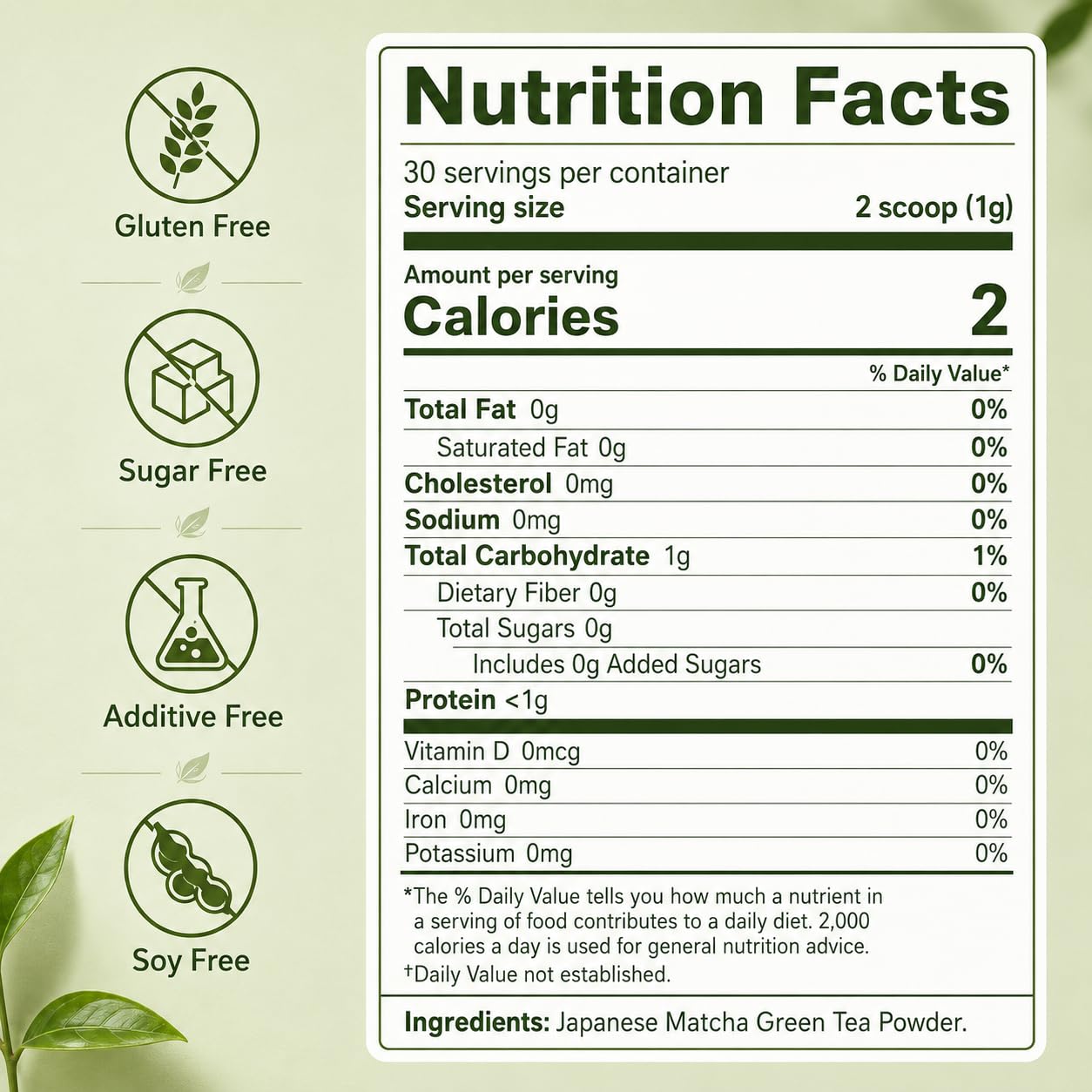 fresh matcha for daily energy