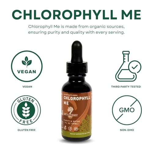 fresh mint flavour chlorophyll drops