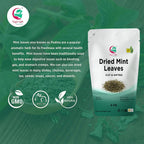 fresh mint flavour for tea