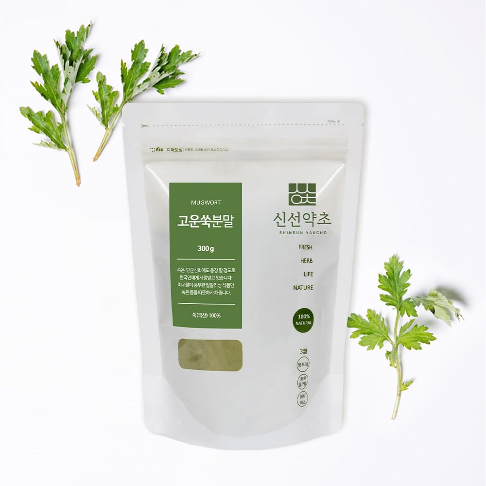 fresh mugwort powder for natural detox
