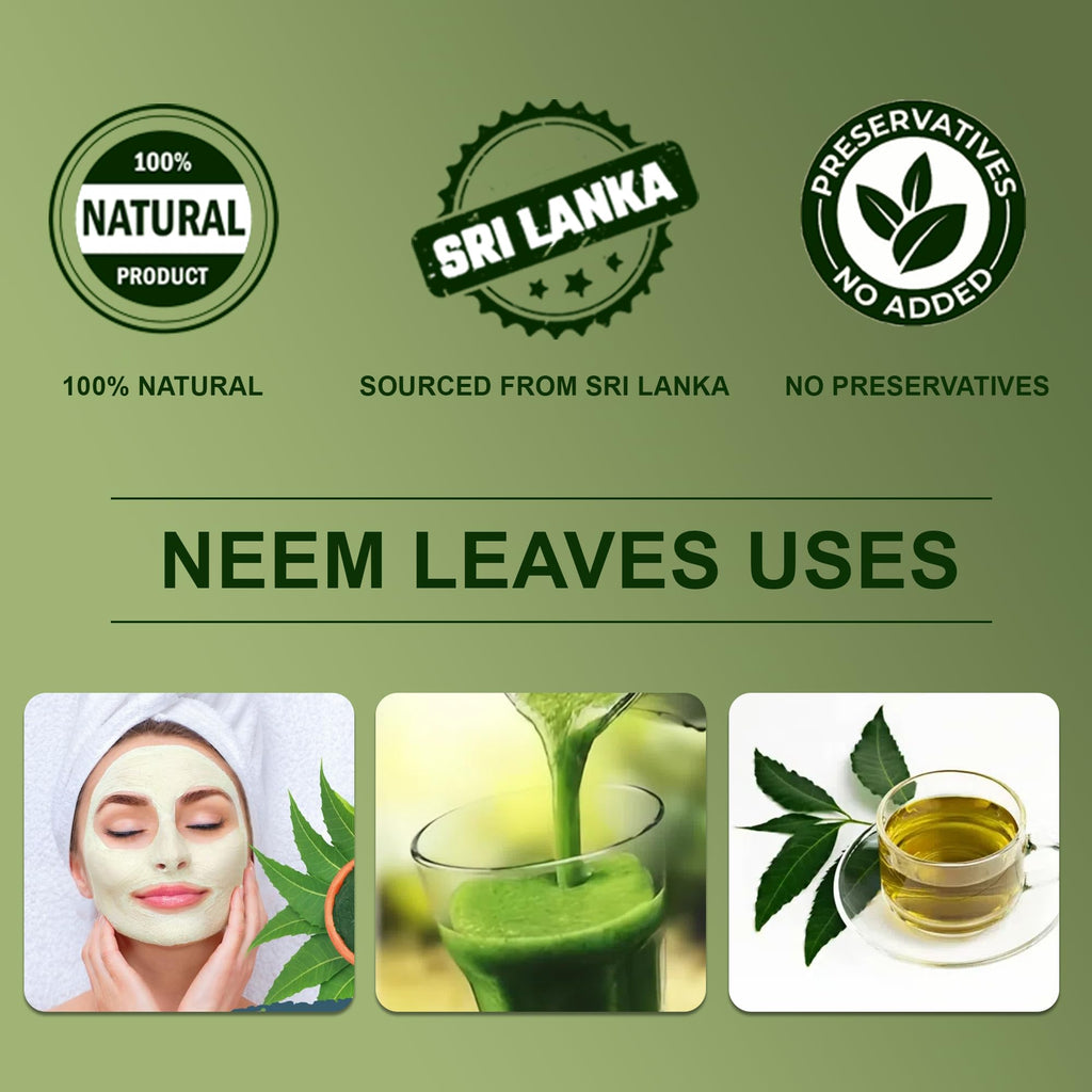 fresh neem leaves for skin health