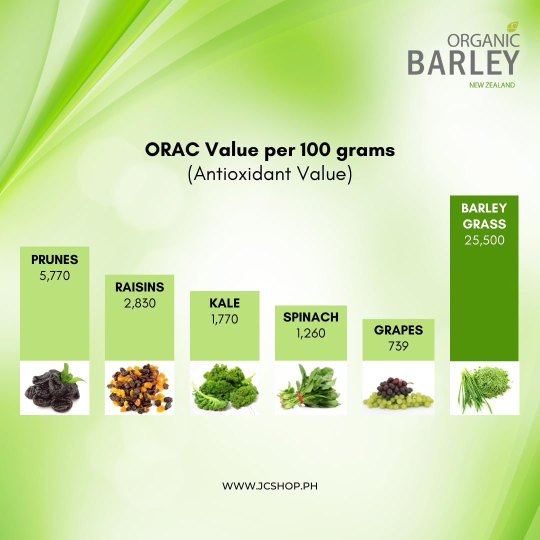 Fresh New Zealand barley grass powder