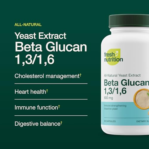 Fresh Nutrition beta glucan for vitality