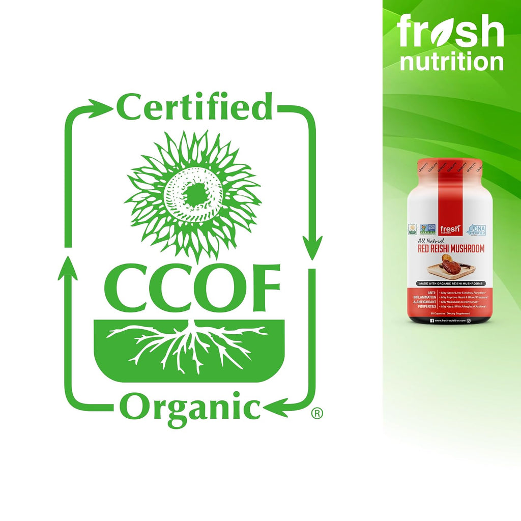 fresh nutrition reishi mushroom