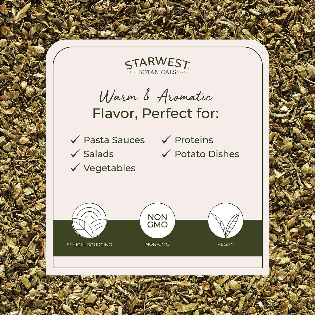 fresh oregano leaf for cooking