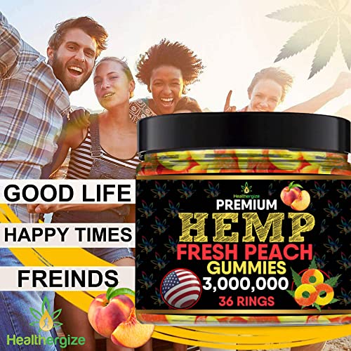 Fresh peach rings kids vitamins