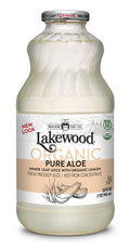 fresh pressed aloe vera juice