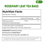 fresh rosemary tea for digestive health