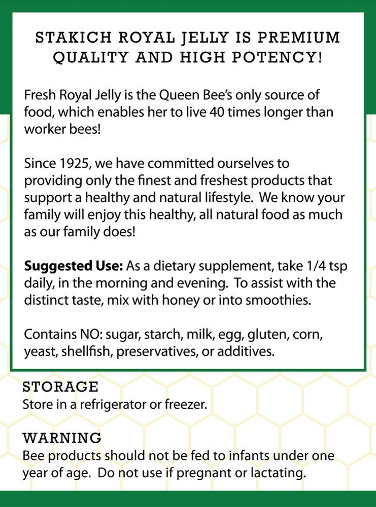 fresh Royal Jelly for energy