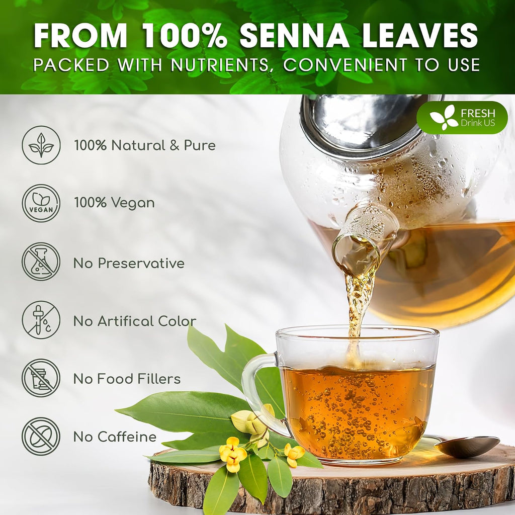 fresh senna leaves for digestion