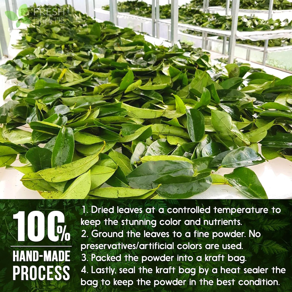 fresh soursop leaves powder for energizing tea