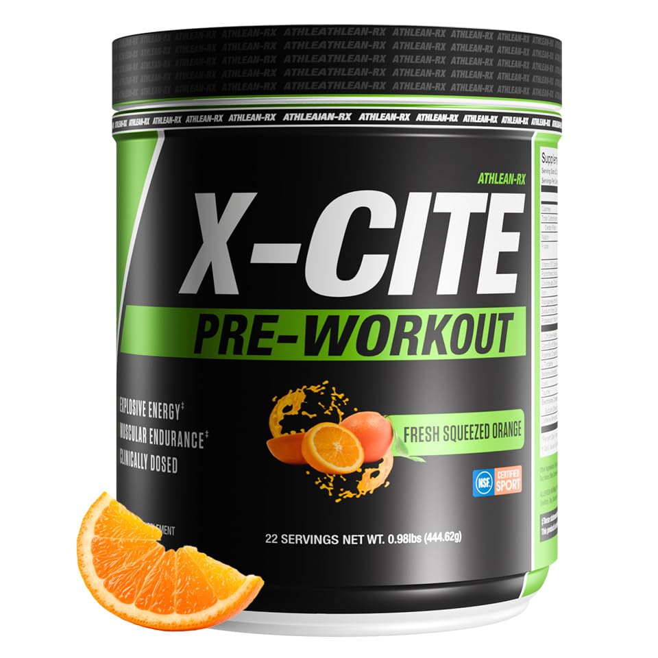 fresh squeezed orange pre-workout