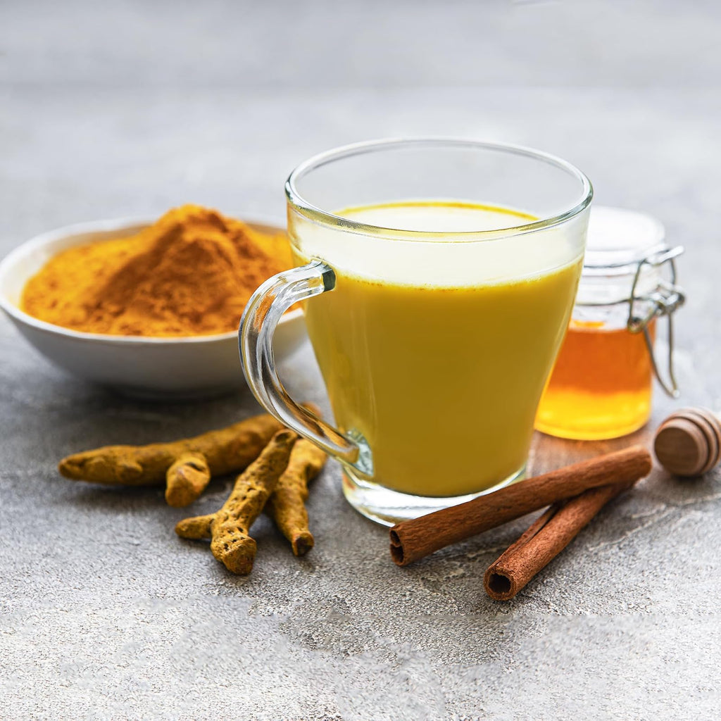 fresh turmeric powder for herbal tea
