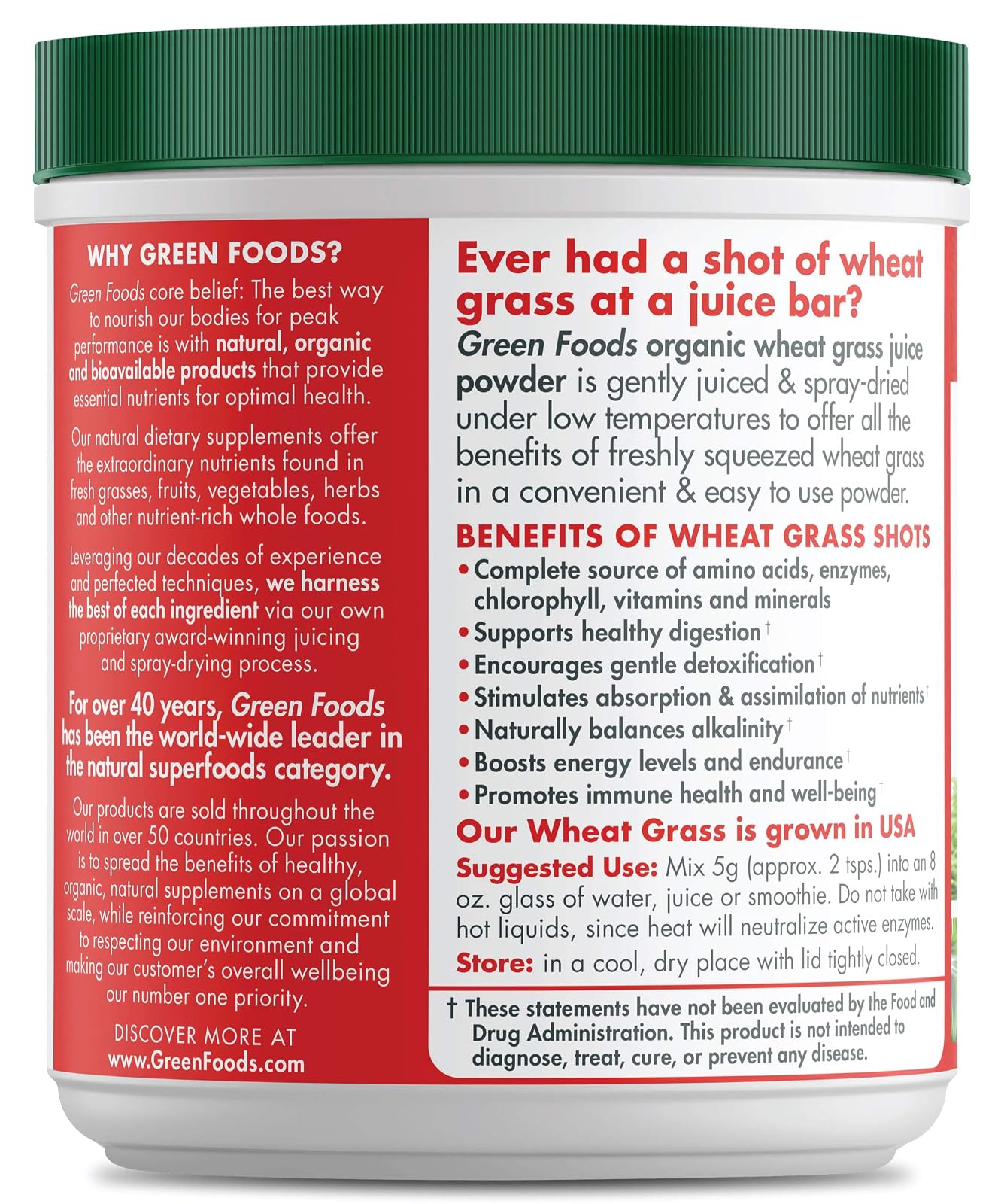 fresh wheat grass health benefits