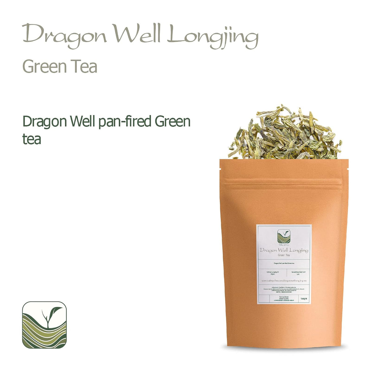 fresh whole leaf green tea