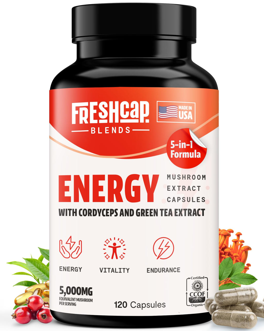 FreshCap energy supplements for fatigue