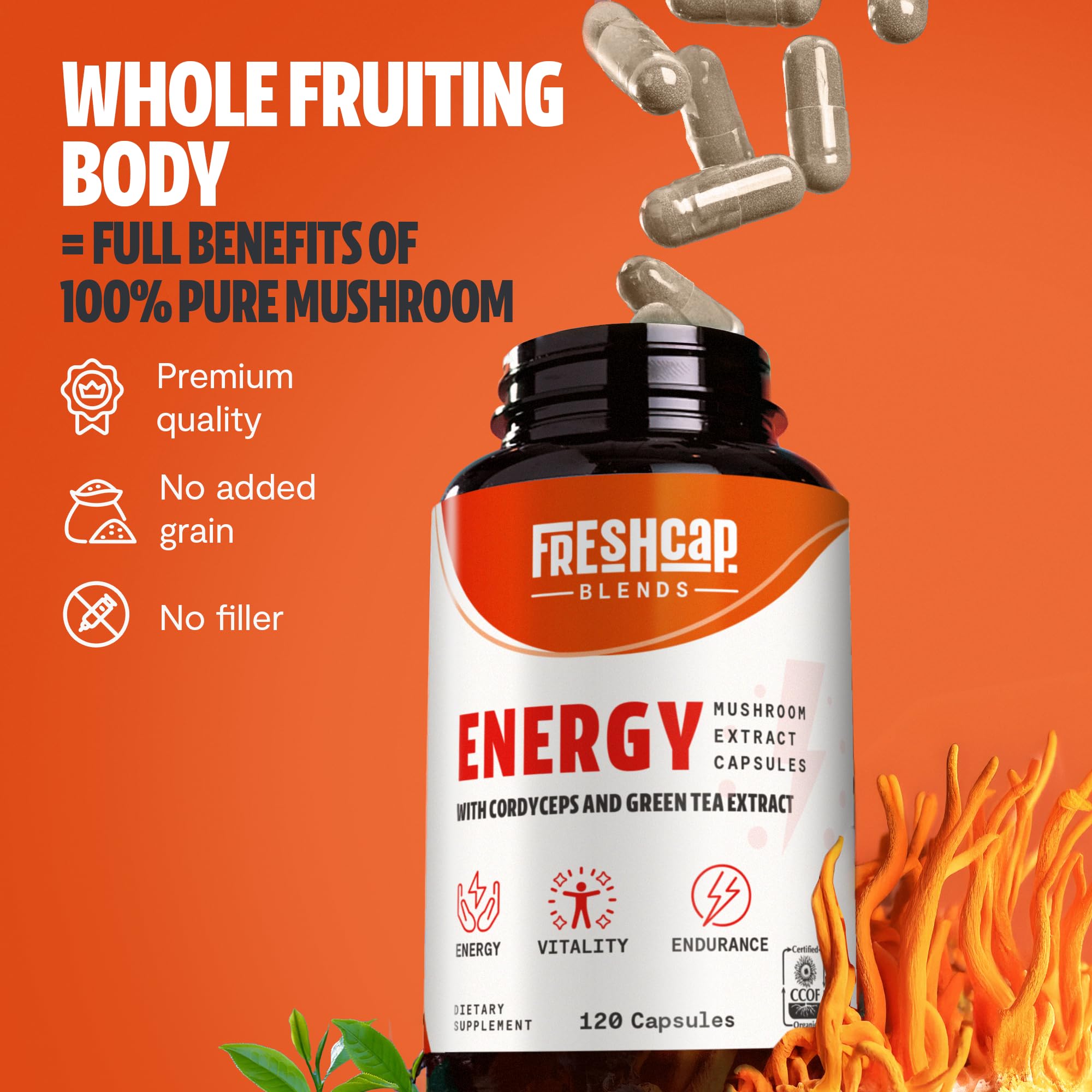 FreshCap herbal energy capsules