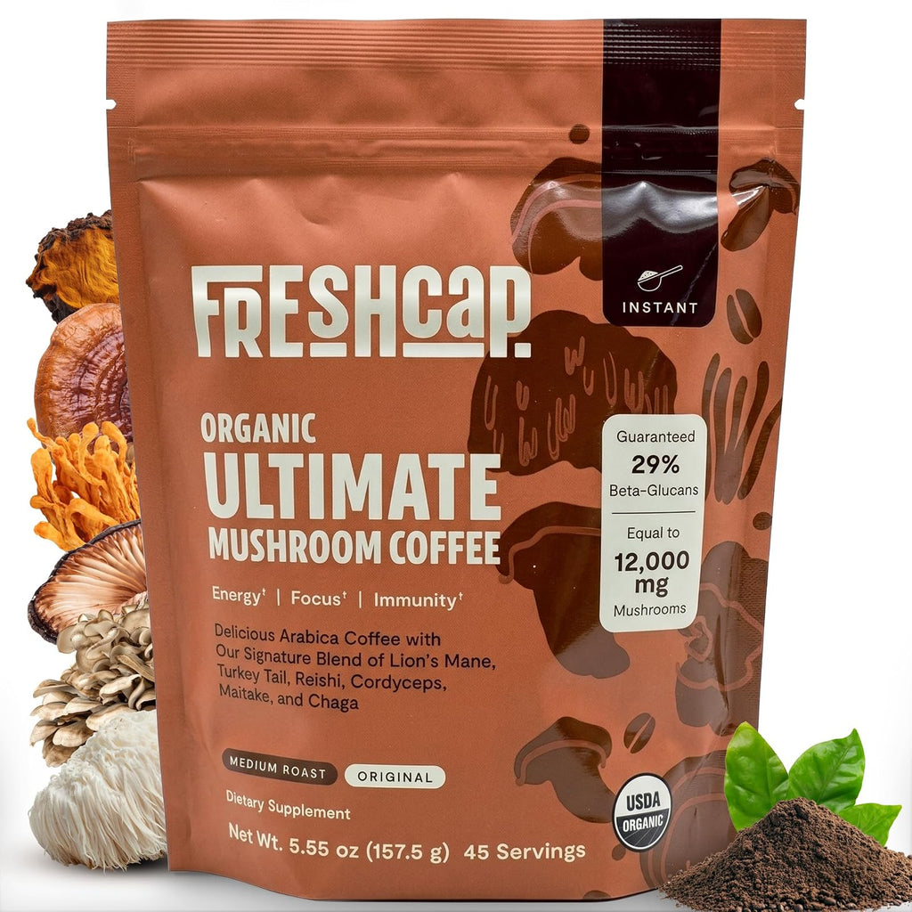 FreshCap mushroom coffee blend