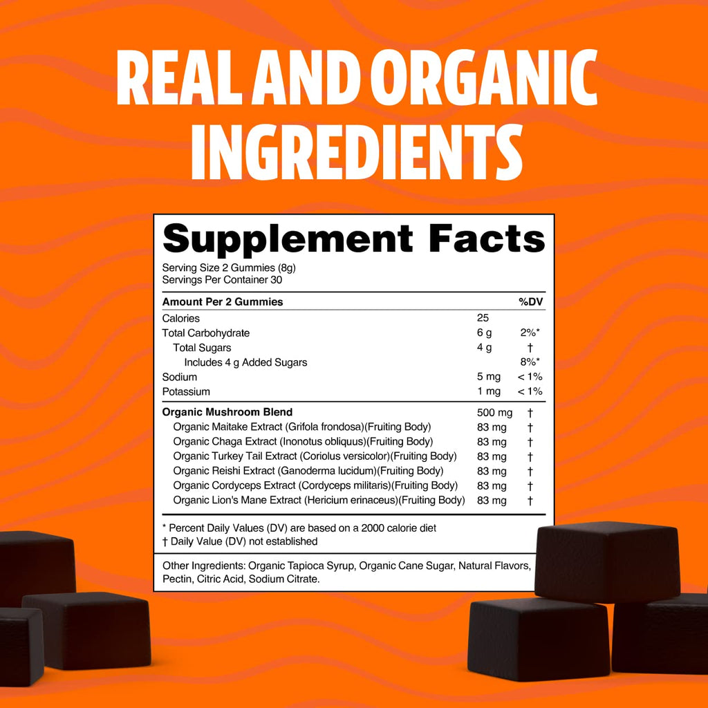 freshcap mushroom gummies for energy