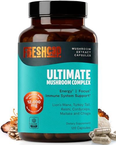 FreshCap mushroom supplement for wellness