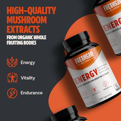 FreshCap mushrooms for daily wellness