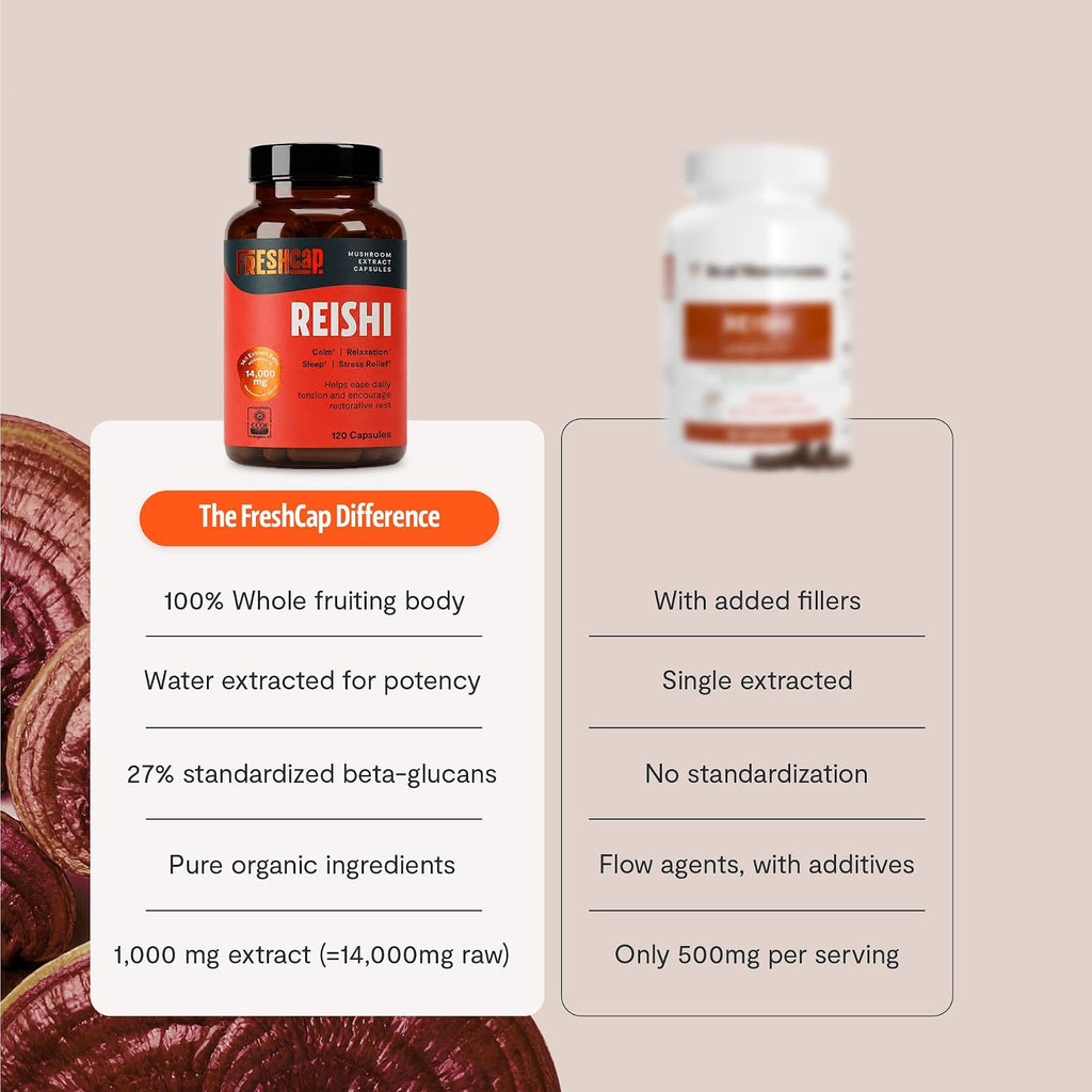 freshcap reishi extract for relaxation