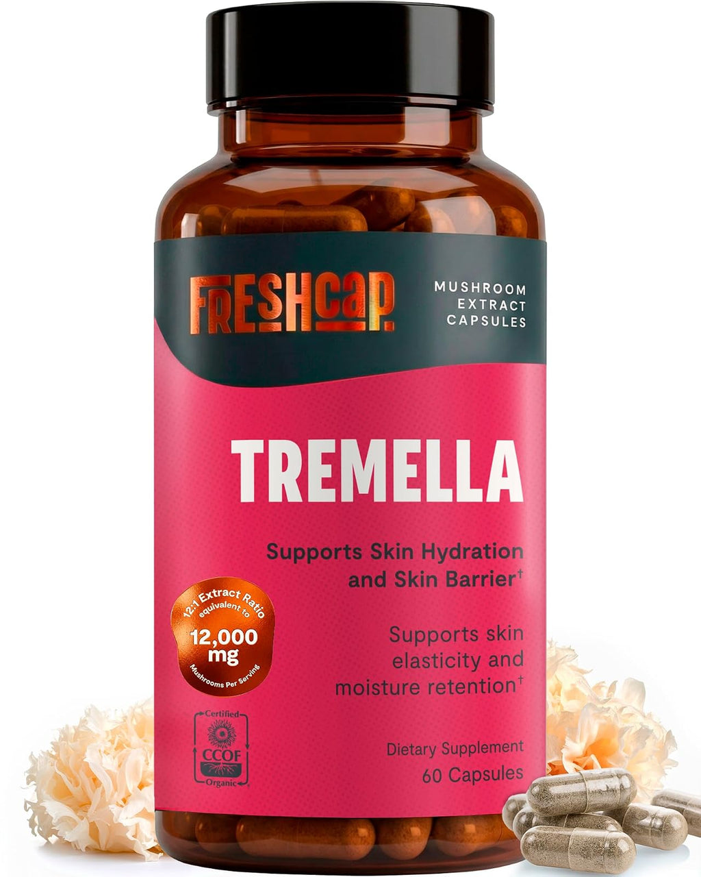 FreshCap Tremella mushroom extract capsules