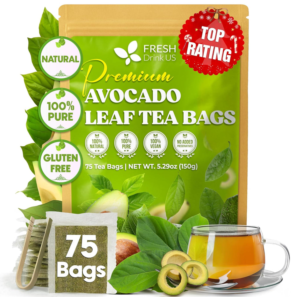 FreshDrinkUS avocado leaf tea bags
