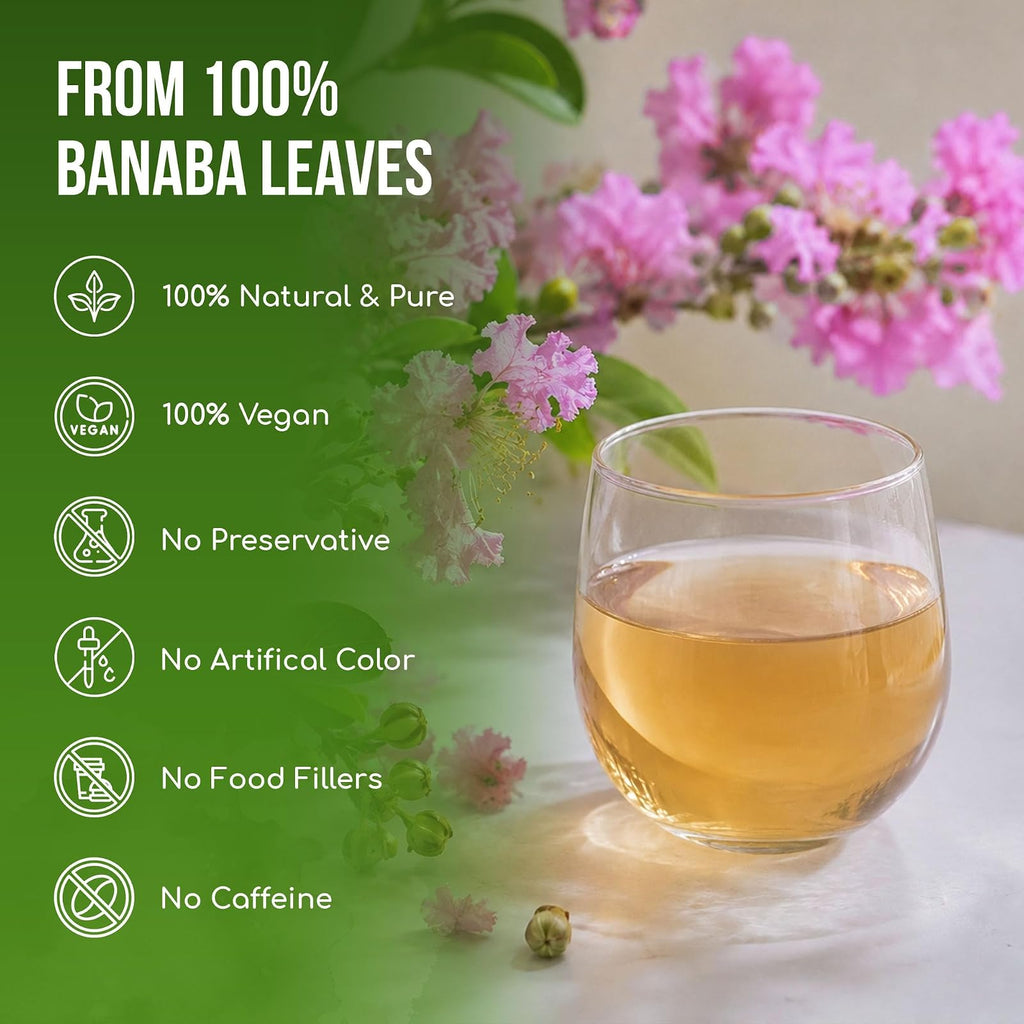 FreshDrinkUS banaba leaves for digestion