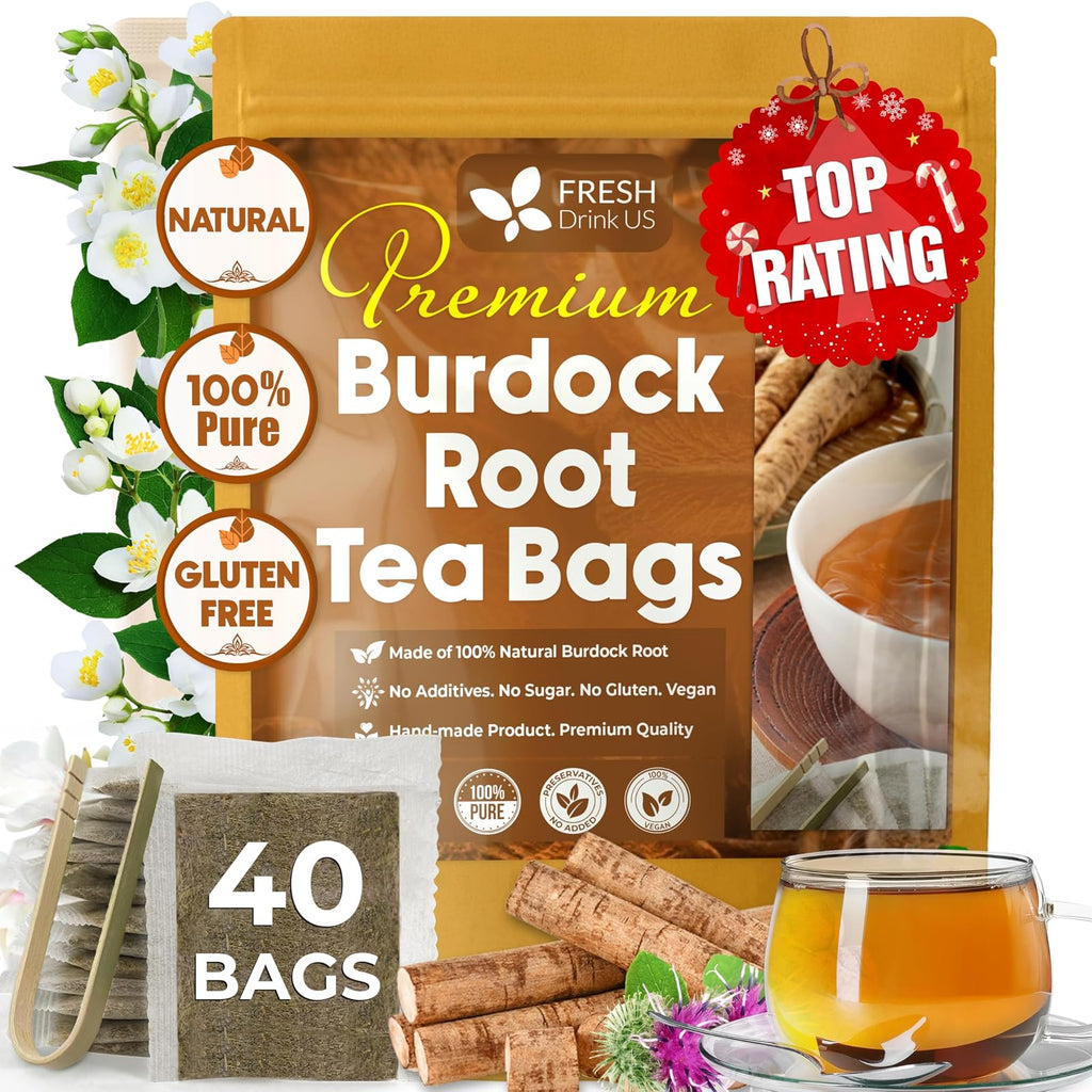 freshdrinkus burdock root tea bags