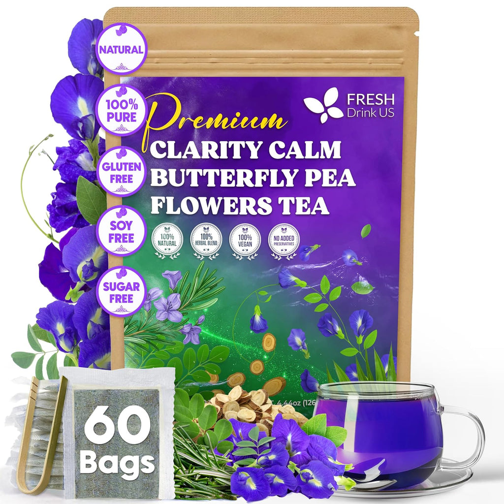FreshDrinkUS butterfly pea flower tea