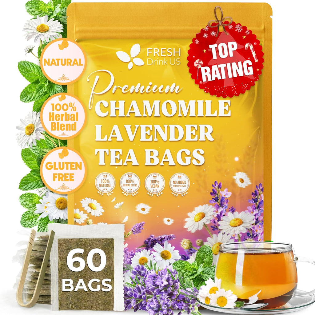 FreshDrinkUS chamomile lavender tea bags