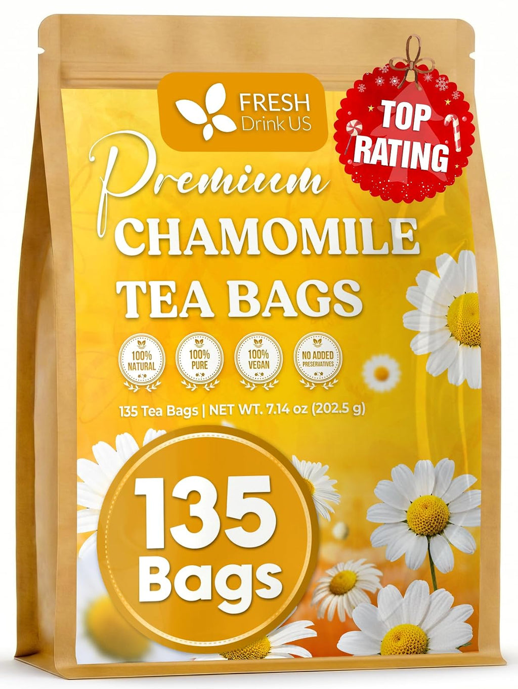FreshDrinkUS chamomile tea bags