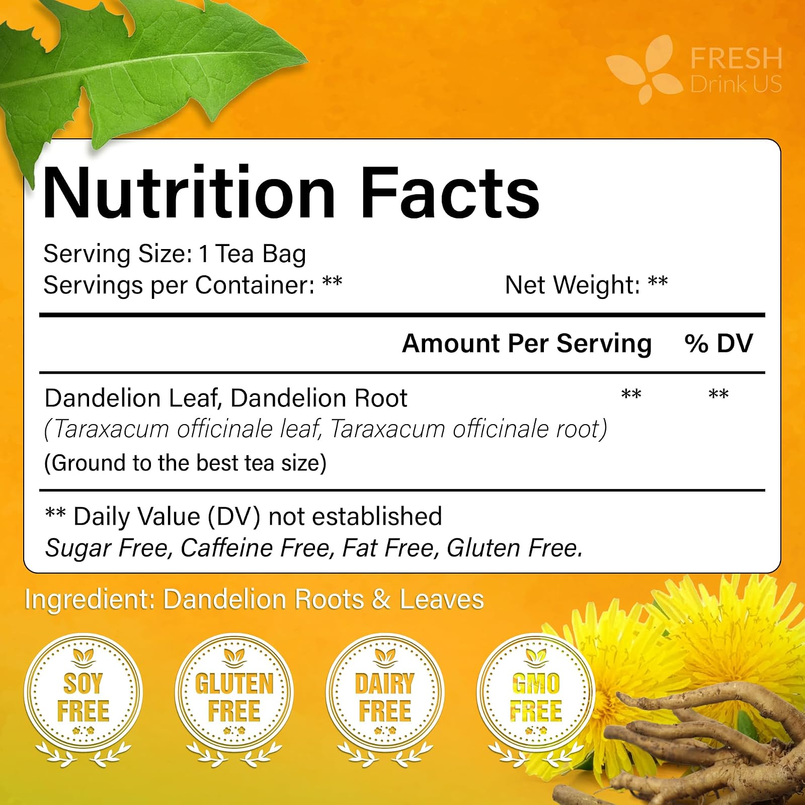 FreshDrinkUS dandelion leaf benefits