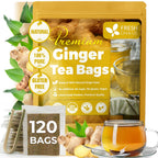 freshdrinkus ginger herbal tea bags