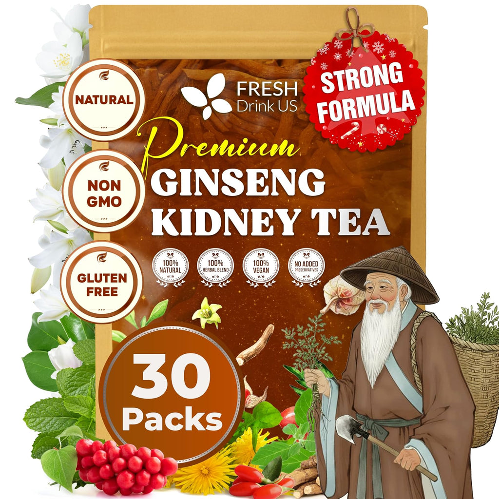 FreshDrinkUS ginseng kidney tea packs
