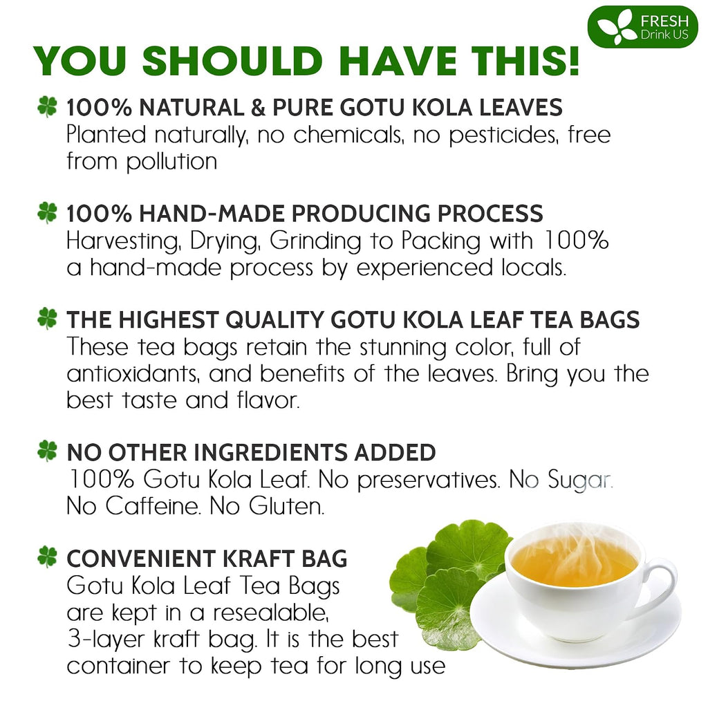 FreshDrinkUS Gotu Kola tea
