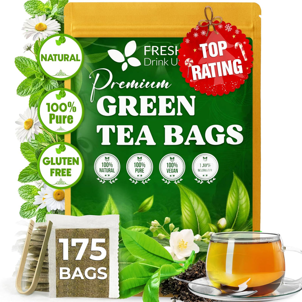 FreshDrinkUS green tea bags