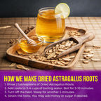 freshdrinkus herbal astragalus root slices