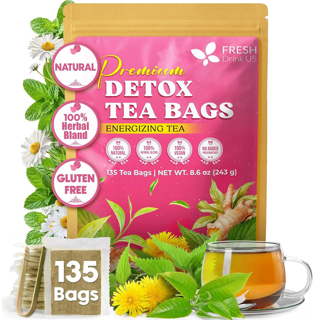 FreshDrinkUS herbal detox tea bags