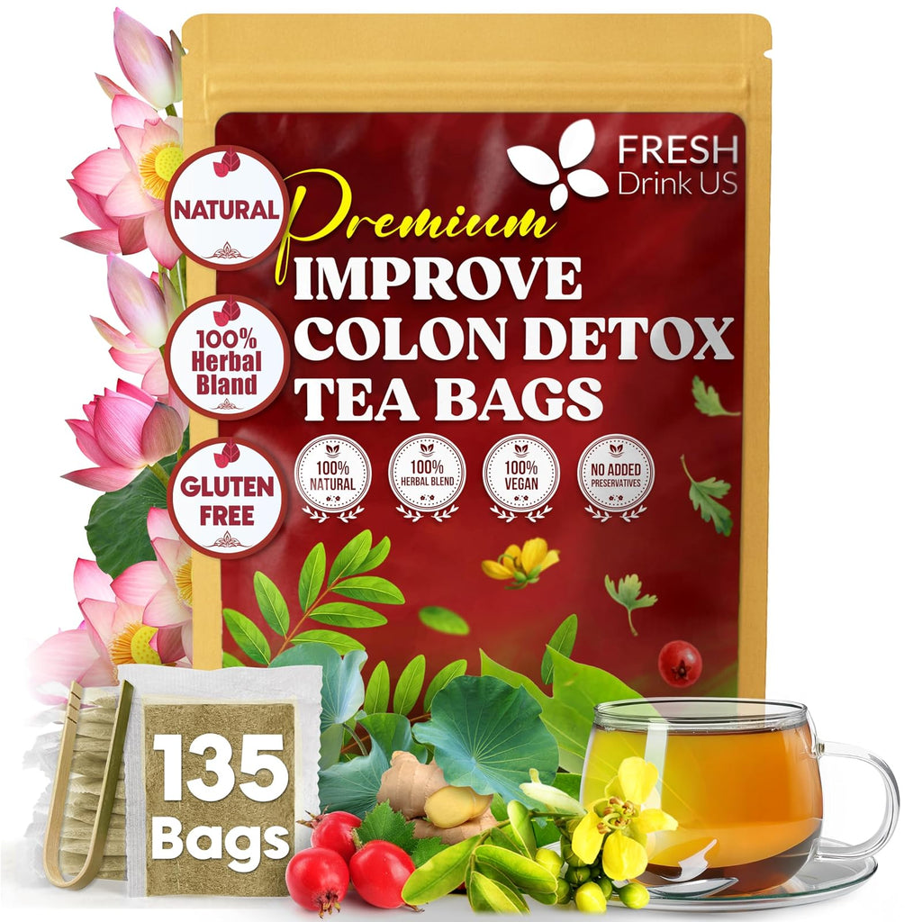 FreshDrinkUS herbal detox tea bags