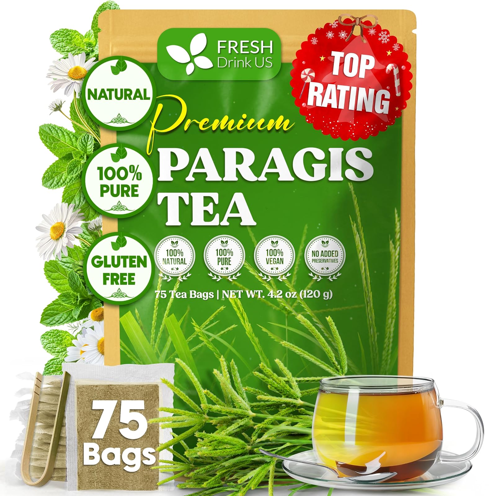 FreshDrinkUS herbal tea bags