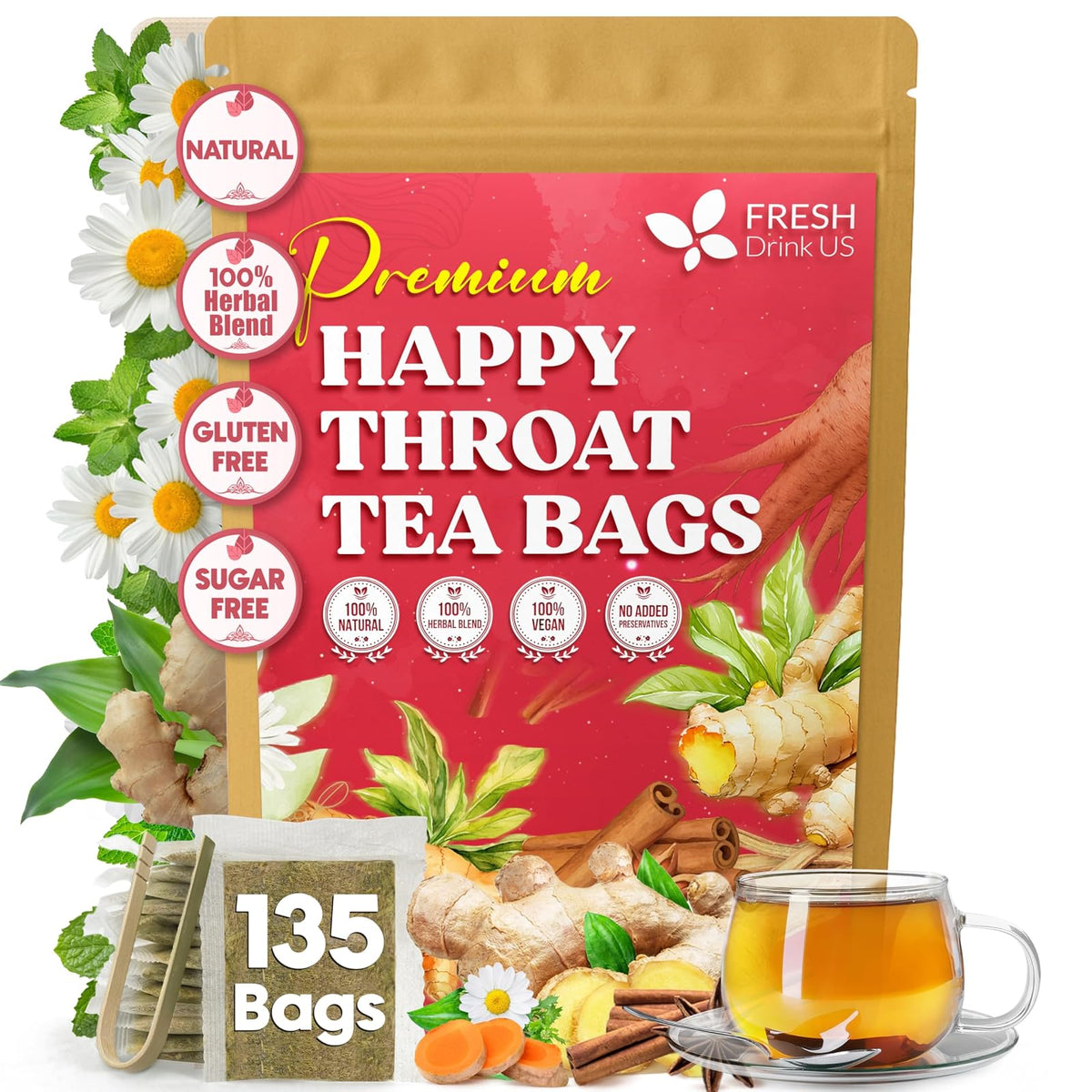 FreshDrinkUS herbal tea bags