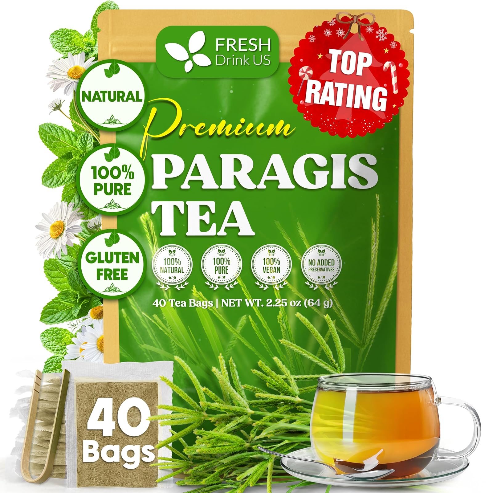 FreshDrinkUS herbal tea bags