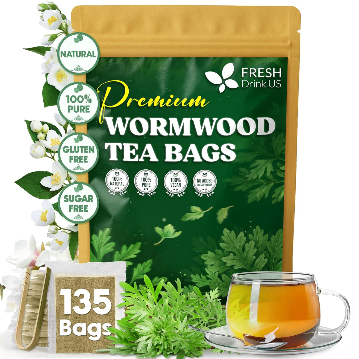 FreshDrinkUS herbal tea bags