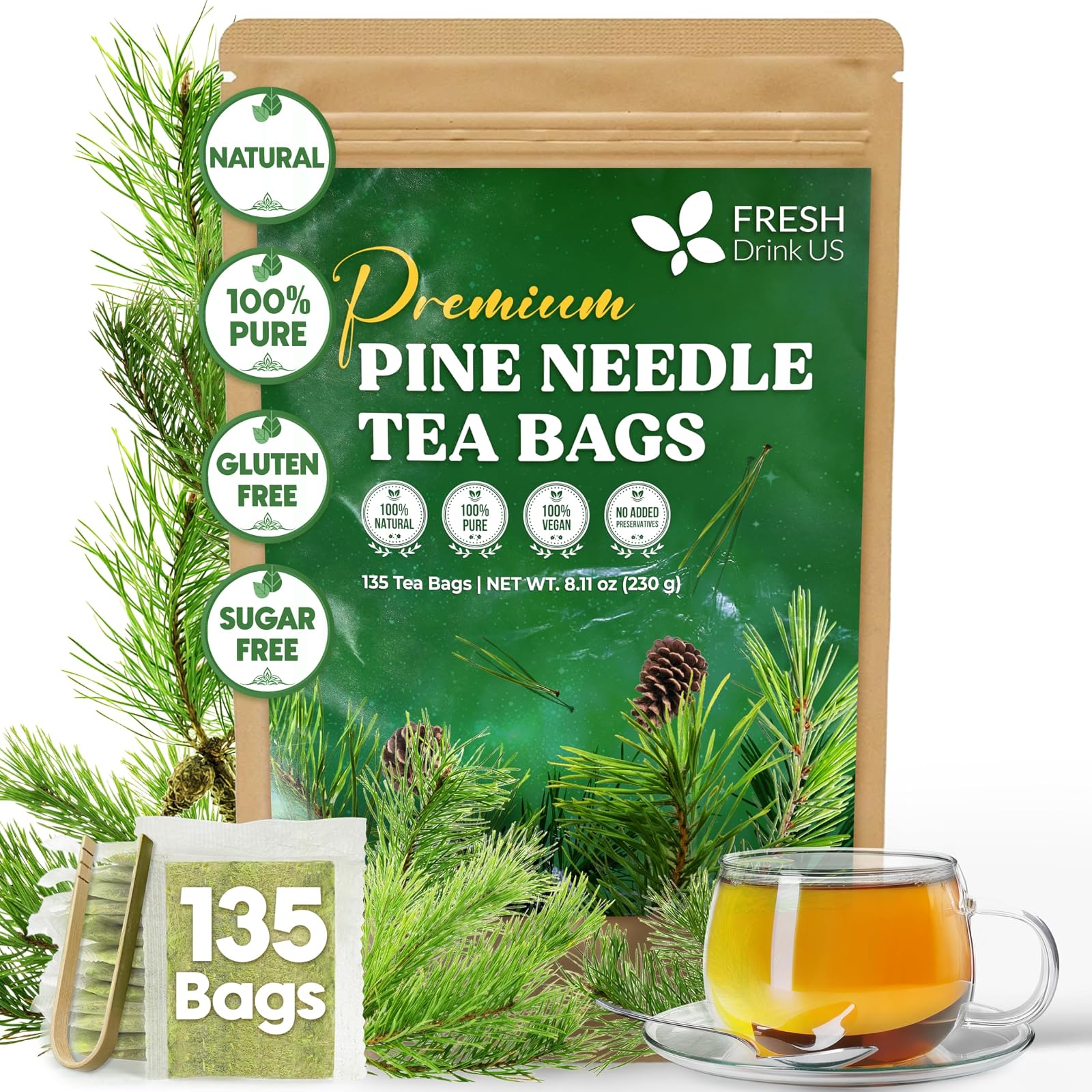 FreshDrinkUS herbal tea bags