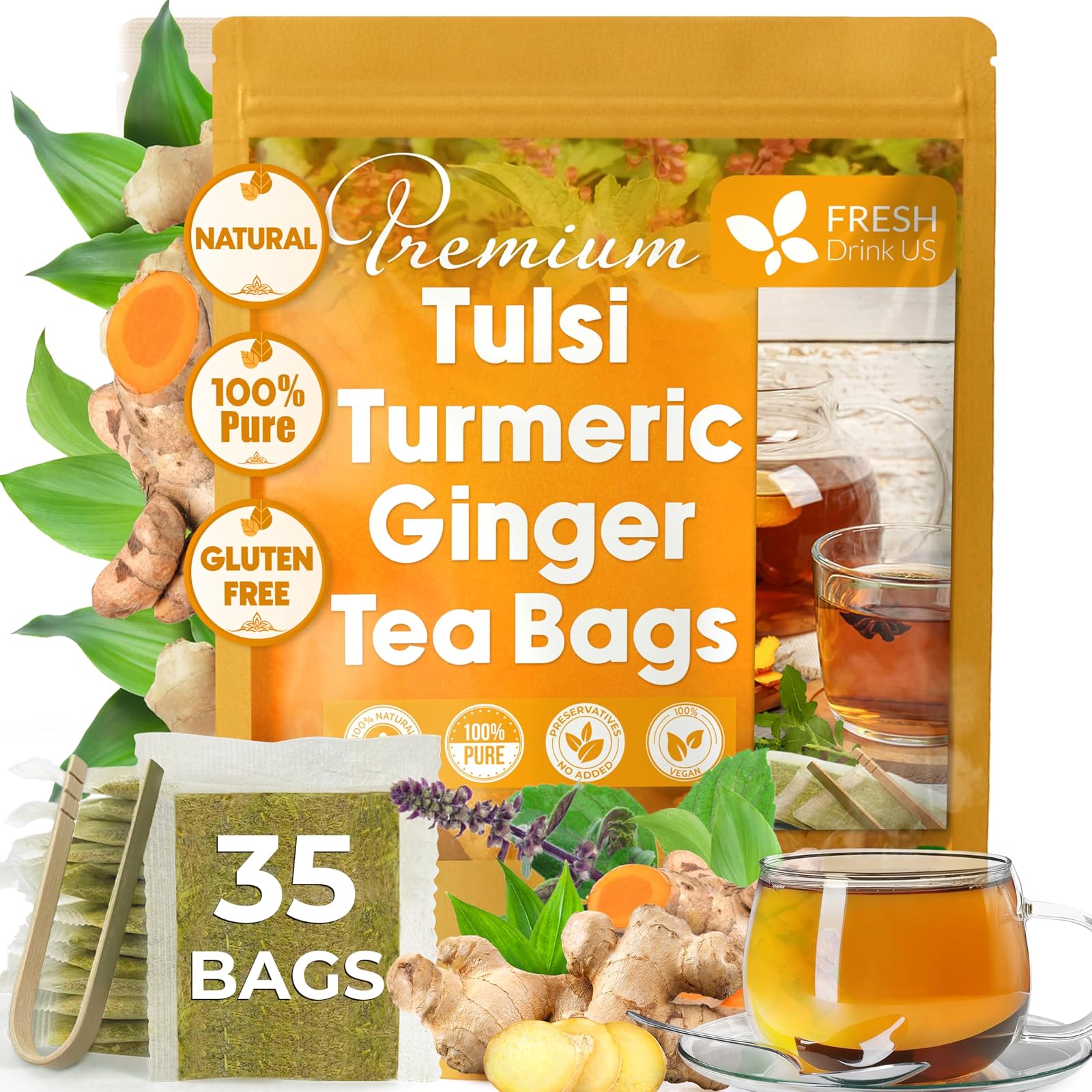 FreshDrinkUS herbal tea bags