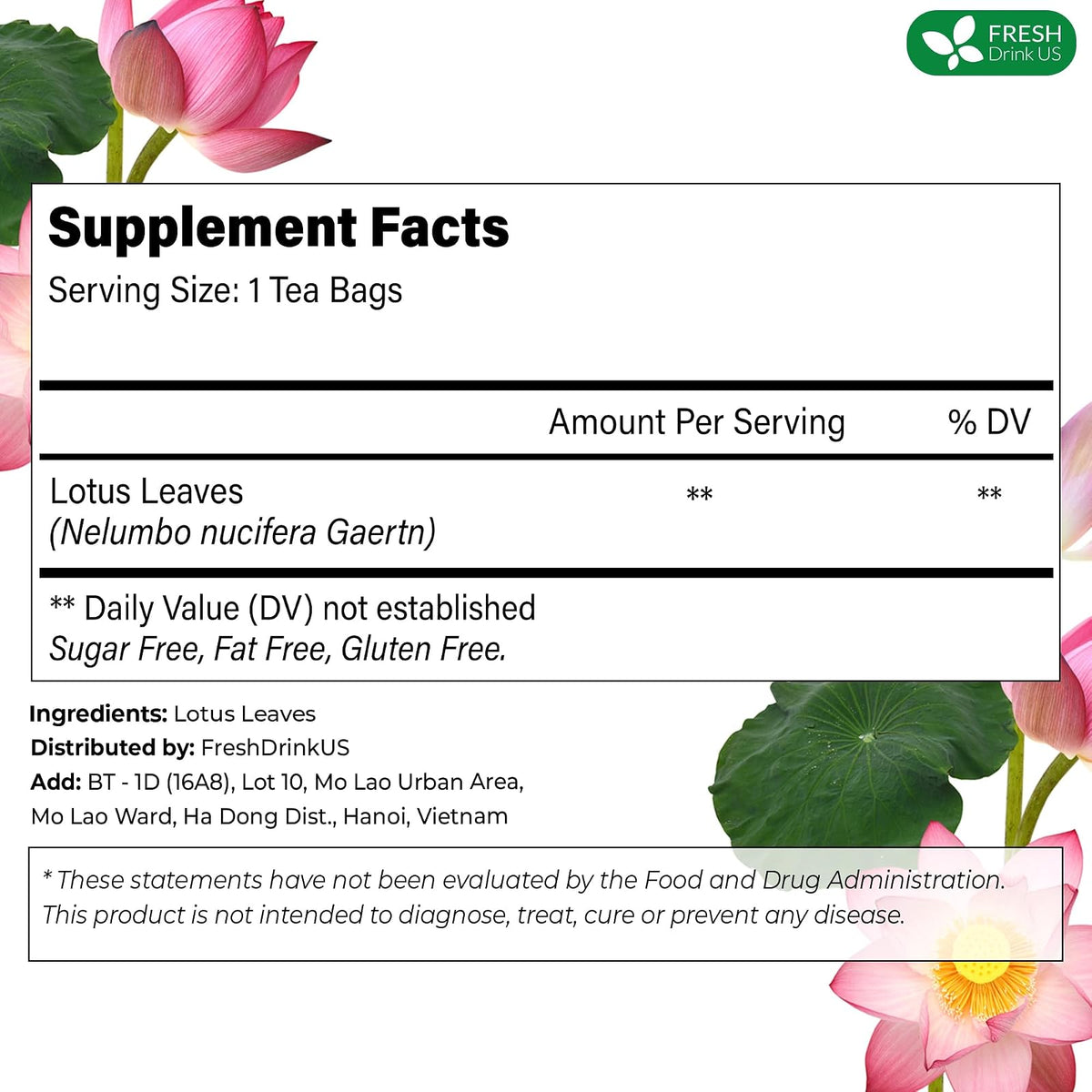 FreshDrinkUS herbal tea benefits